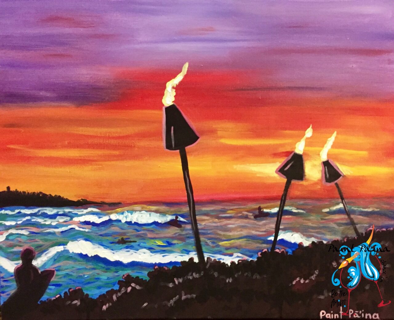 “Sunset Surf” w/Paint Pāʻina & The Residence Inn by Marriott Kapolei ...