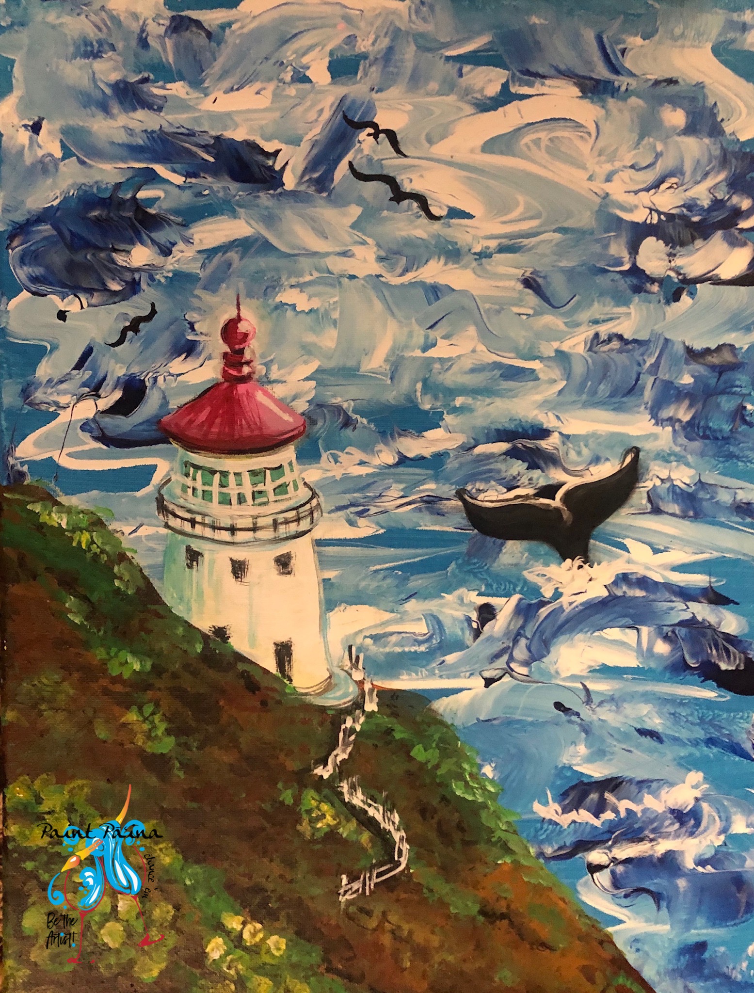 Paint Pāʻina & The Residence Inn by Marriott Kapolei Oahu – Paint Party ...