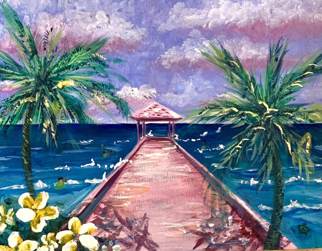 Paint Pāʻina & The Twin Fin Hotel, Waikiki Oceanfront – Walls Waikiki ...