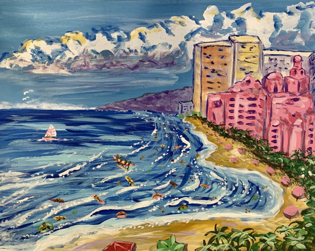 Paint Pāʻina & Monstera @ Mala Nani, Haleiwa, Hawaii – Botanical Paint ...